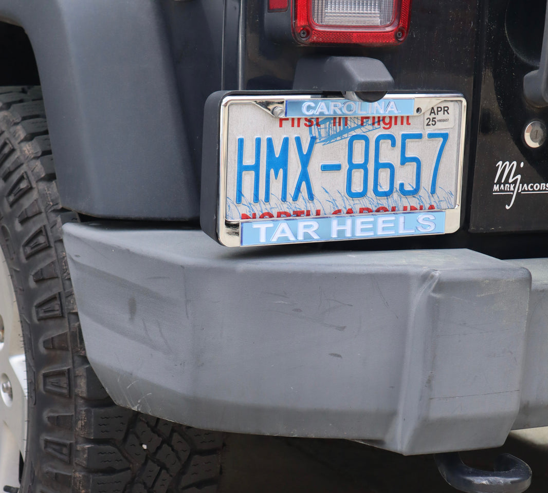 Carolina Tar Heels Auto Accessories – Shrunken Head