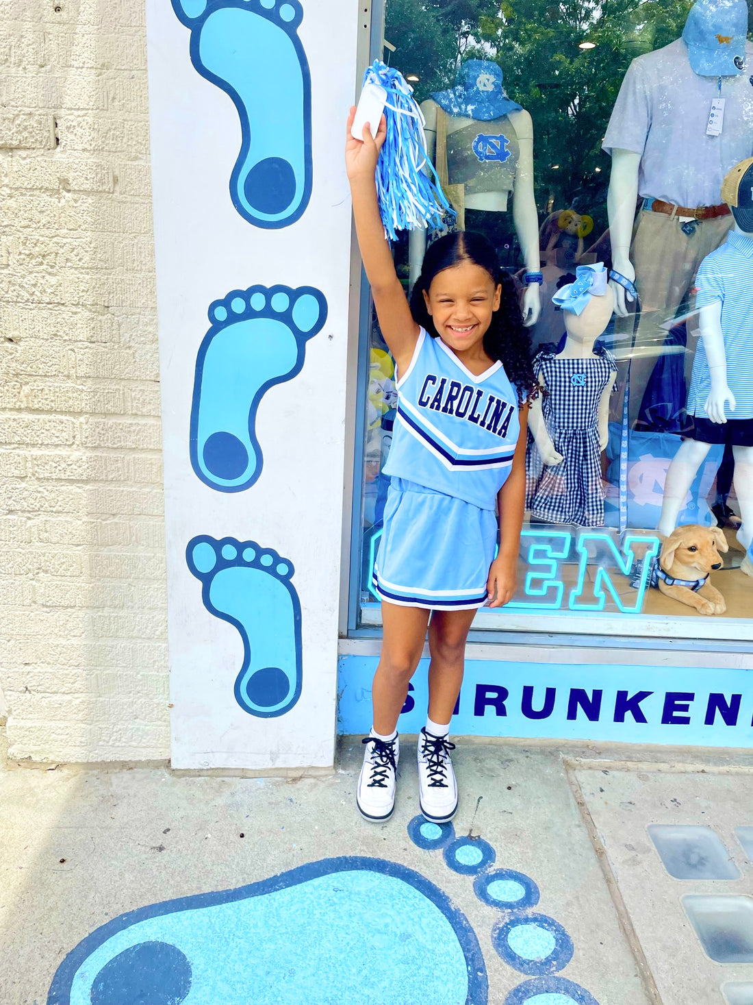 UNC Kid's Cheer Outfit by Little King – Shrunken Head