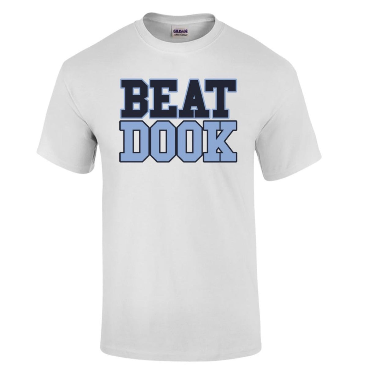 White Beat Dook T-Shirt - The Shrunken Head Boutique